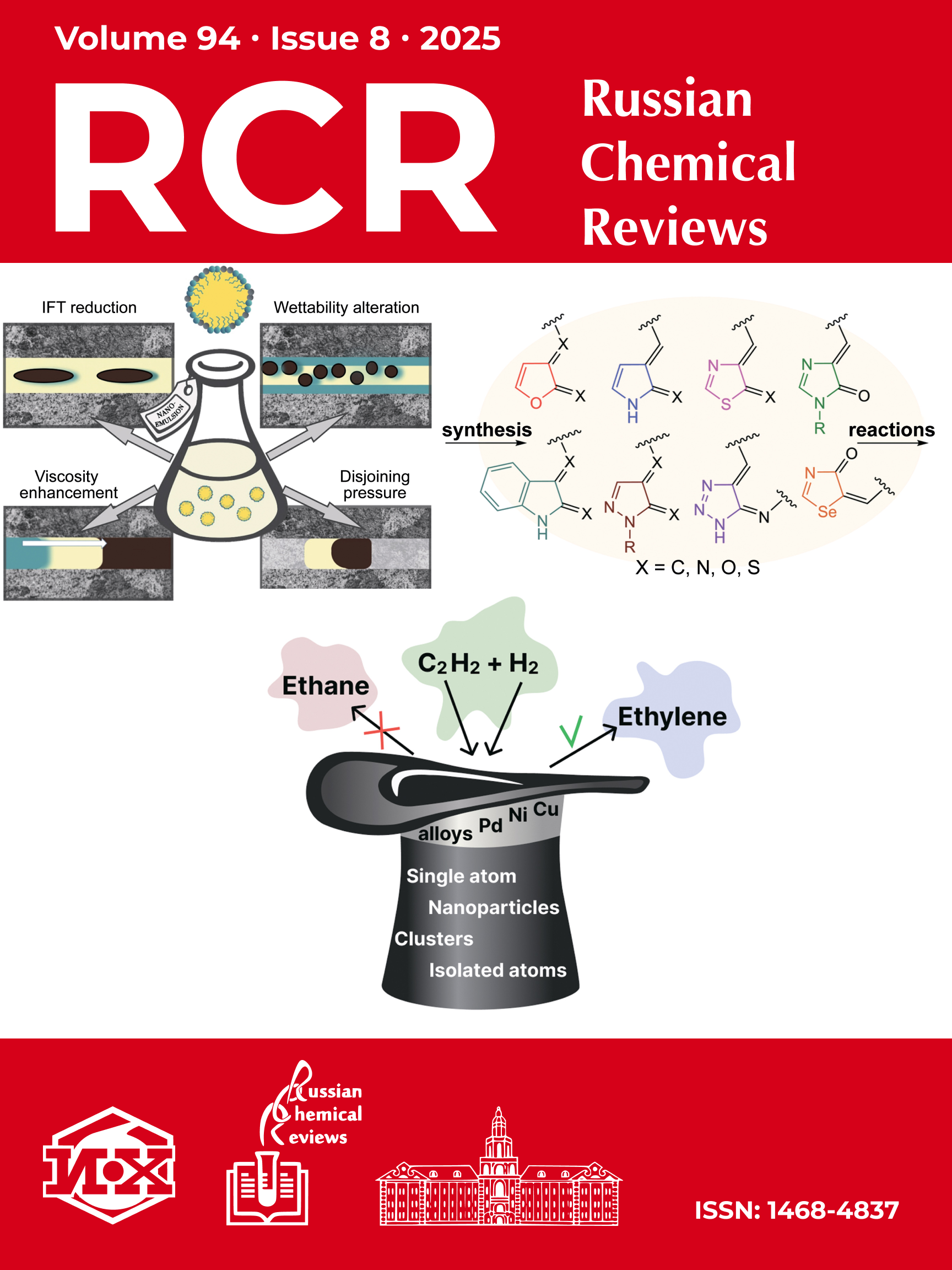 Volume 94, Issue 8 | Russian Chemical Reviews